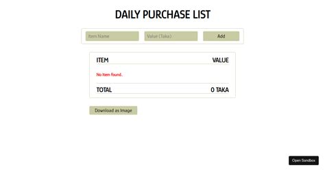 React Component Export Image Examples Codesandbox