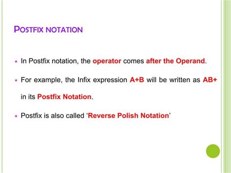 Infix To Postfix Conversion Pptx