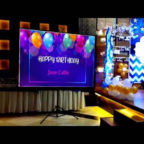 Birthday Slideshow Maker Etsy