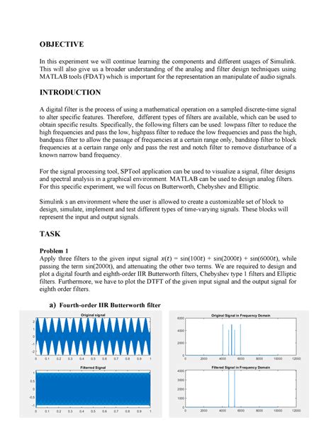 Elec Lab LAB REPORT OBJECTIVE In This Experiment We Will Continue Learning The