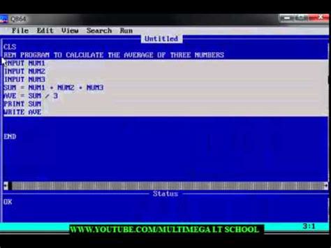 QBASIC Programming Tutorial 9 Getting Users Input THE COMPUTER LOVERS