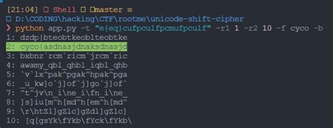 GitHub Khuluqilkarim Brute Unicode Shift Cipher