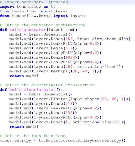 Building A GAN Model In TensorFlow Easily With AutoGPT