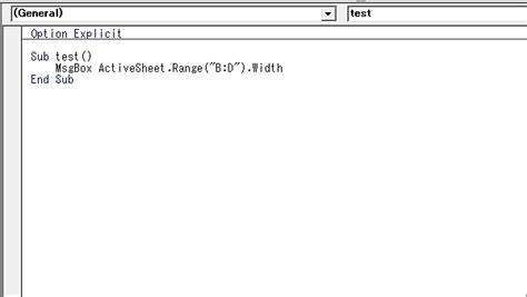 Excel Vba セル、行、列の高さや幅を取得する Height、width ｜ リリアのパソコン学習記