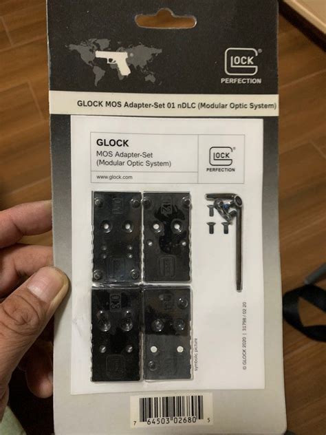 Authentic Glock Mos Adapter Set Modular Optic System Everything Else Others On Carousell
