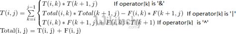 Boolean Parenthesization Problem Wikitechy