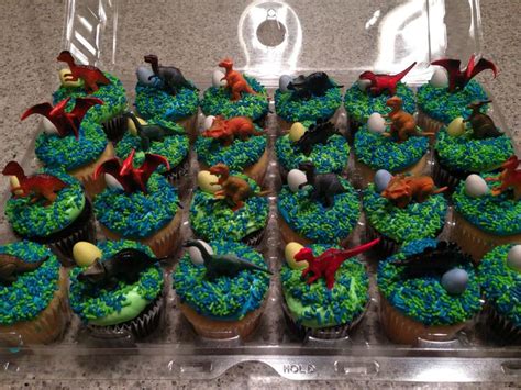 Dinosaur Cupcakes Dinosaur Cupcakes Recipe Dinosaur Spike Cupcakes