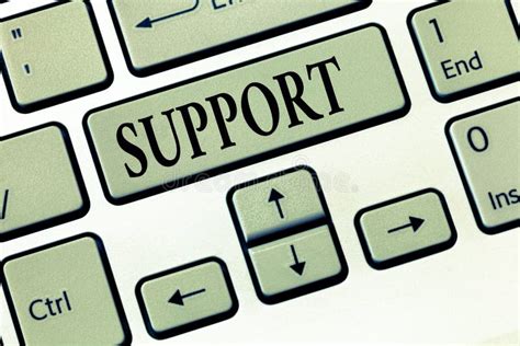 Word Writing Text Support Business Concept For Give Assistance Help Service Professional Advice