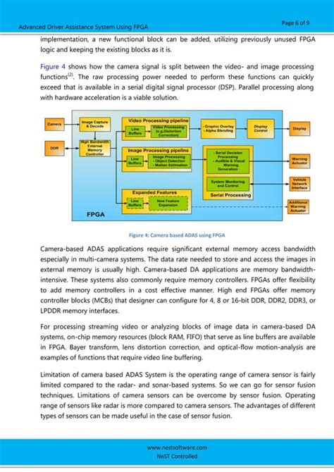 advanced driver assistance system using fpga pdf