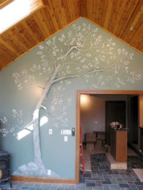 Дерево на стене Идеи декора интерьера Обсуждение на Liveinternet Российский Сервис Онлайн