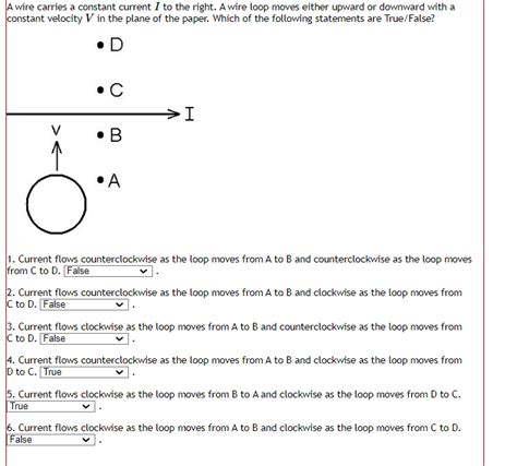 solved a wire carries a constant current i to the right a
