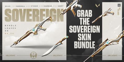 Valorant Sovereign 20 Bundle Weapons Release Date And More