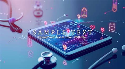 Connected Healthcare System Psd High Quality Free Psd Templates For Download