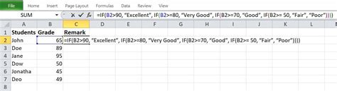 How To Use If Then Statements In Excel