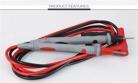 골드 공급 업체 품질 테스트 케이블 리드 디지털 멀티 미터 프로브 Buy 멀티 미터 프로브 테스트 프로브 바늘 테스트 프로브 핀 Product On