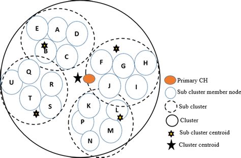 Formation Of Sub Cluster Members Download Scientific Diagram