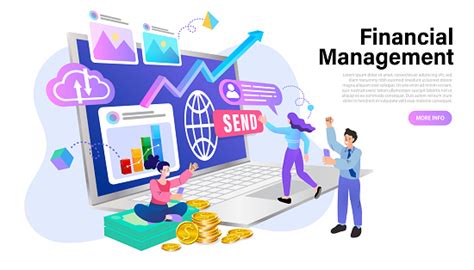 분석 관리 및 마케팅 개념을 갖춘 데이터 분석 및 비즈니스 정보 연구 솔루션 개념 성공적인 투자자 또는 기업가 금융 컨설팅 현대 벡터 감시에 대한 스톡 벡터 아트 및 기타