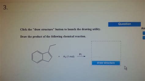 solved click the draw structure button to launch the