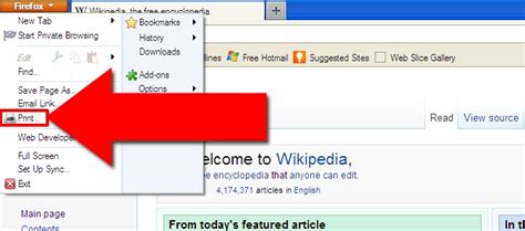 How To Print Web Pages With Firefox Steps With Pictures