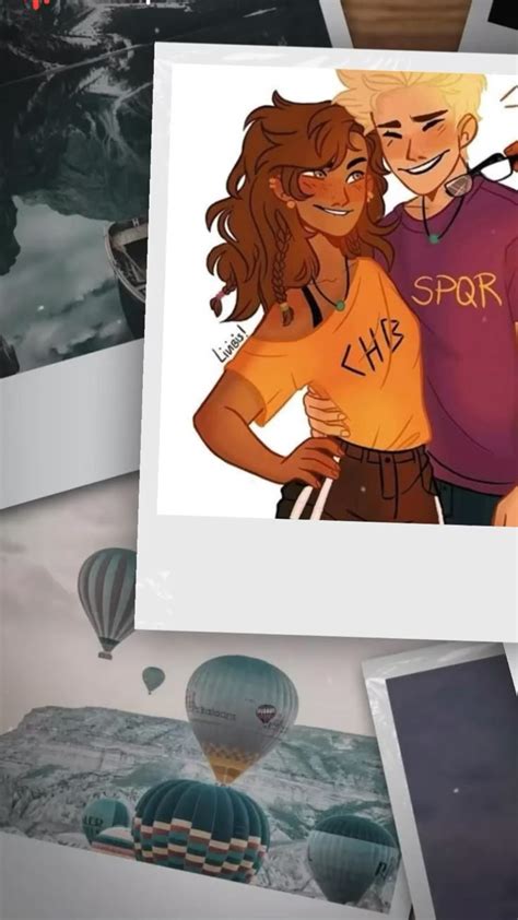 Piper X Jason Percy Jackson Books Percy Jackson Funny Percy Jackson Art