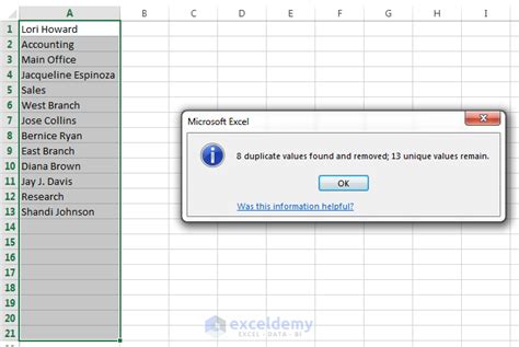 How To Find And Remove Duplicate Rows In Excel Exceldemy