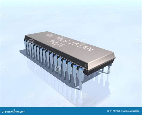 Memory Chip Electronics Stock Image Image Of Pins Portable