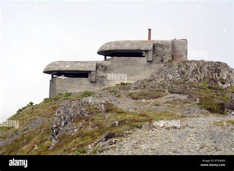 An Abandoned World War Two Us Military Bunker And Observation Point