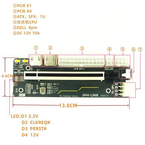 การ์ดแสดงผลภายนอกแล็ปท็อป Egpu Pci E 3 0 X16เพื่อ M 2 Nvme And M 2 Ngff And Mpcie And X1 Pcie And Pcie