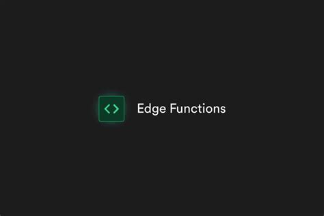 Edge Functions Are Now Available In Supabase