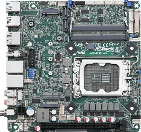 Asrock Industrial Imb Wv Motherboard Mini Itx Imb Wv