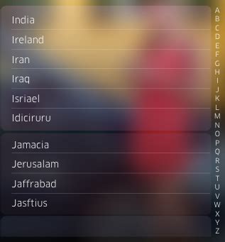 Ios UITableView SectionForSectionIndexTitle Never Called In Swift Stack Overflow