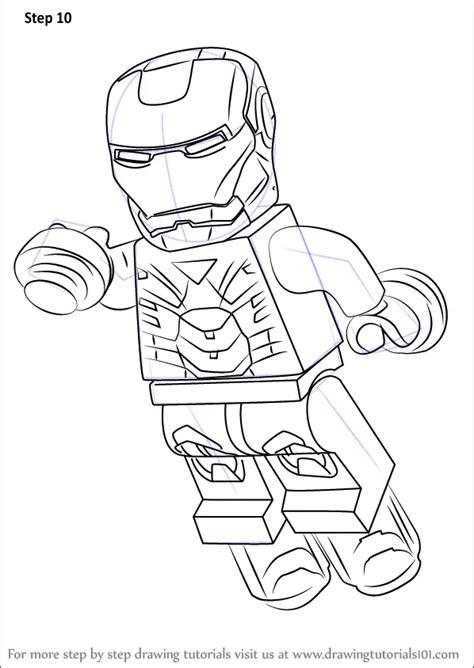 Lego Man Drawing