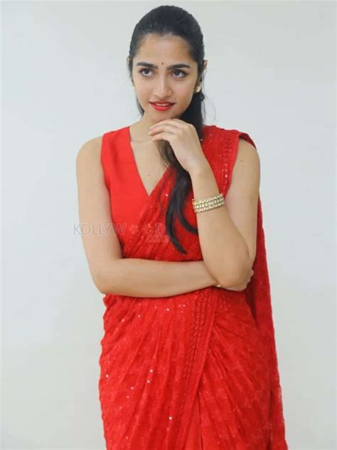 Actress Rukmini Vasanth At Saptha Sagaralu Dhaati Movie Press Meet