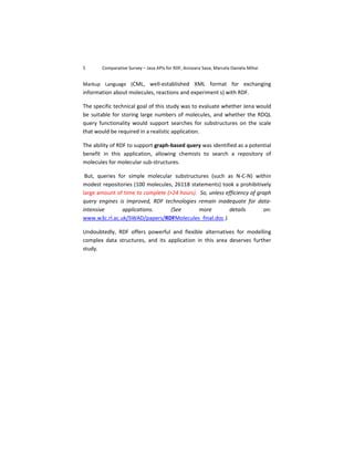 Comparative Survey Java APIs For RDF PDF