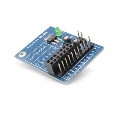 ams1117이있는 14 핀 nrf905 무선 모듈 3 3v 안정적인 칩 소켓 어댑터 플레이트 보드 변환기 arduino 용