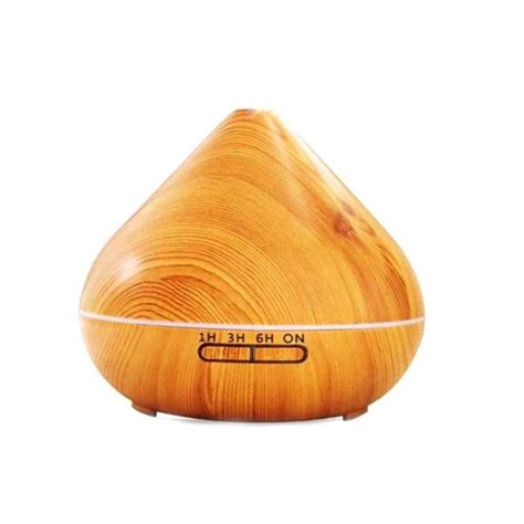 Jual Air Humidifier Aromatherapy Oil Diffuser Rgb Light Wood Design 500ml Shopee Indonesia