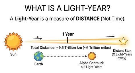 What Is A Light Year Middle School Space Science Reading Passage