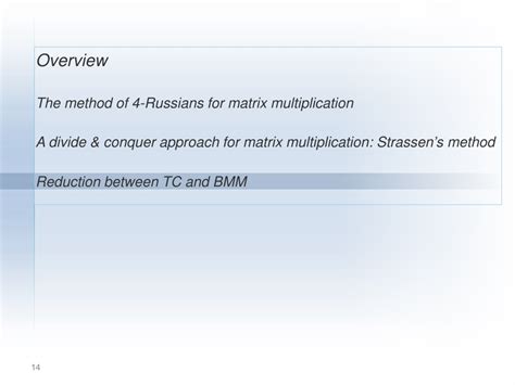 Ppt Reduction Between Transitive Closure And Boolean Matrix