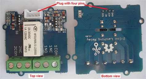 Using Grove Latching Relay Module Without Grove Base Shield Possible
