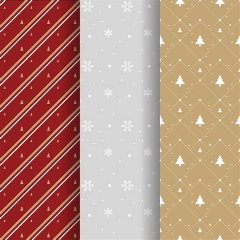 Premium Vector Christmas Pattern Collection