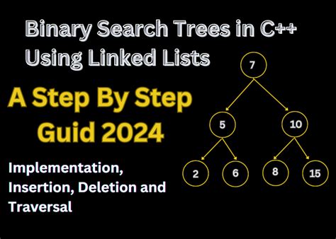 binary search tree in c using linked lists guide 2024