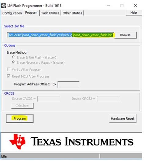 TM C NCPDT Ethernet Bootloader Boot Demo Emac Rom Arm Based Microcontrollers Forum Arm