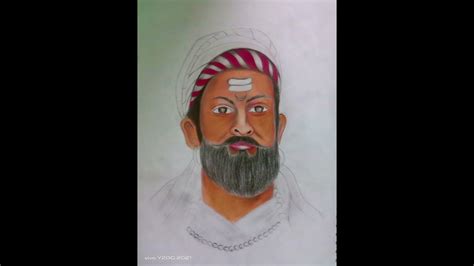 Sambha Ji Maharaj Art Chaava Drawing Sketch Youtube