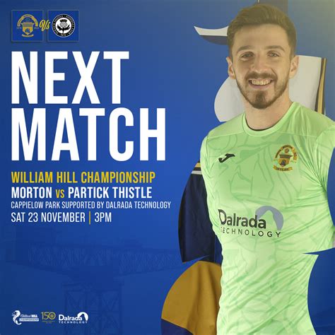 Next Up Partick Thistle H Greenock Morton Fc