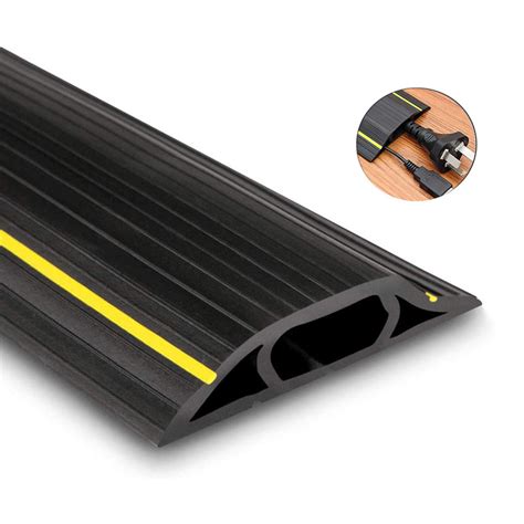 Floor Cable Cover 6 5 Feet Cable Protector Cord Cover80 × 3 3 × 0 7 Toolots