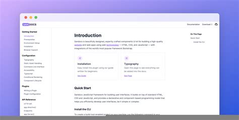 next js documentation website templates
