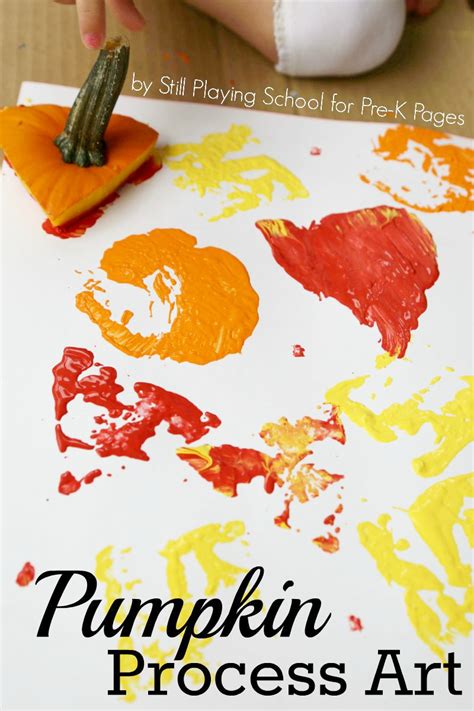 Pumpkin Art Exploration Fun Fall Activity For Preschoolers