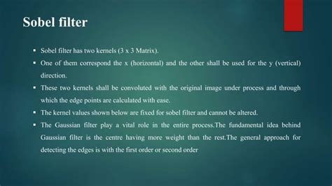 Edge Detection Using Sobel Operatorpptx