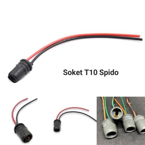 Jual Soket Fiting Cop T10 Lampu Kota Lampu Senja Lampu Sen Sein Reting Riting Lampu Spido