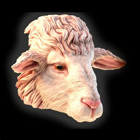 Sheep Mask 3d Print Model Stl